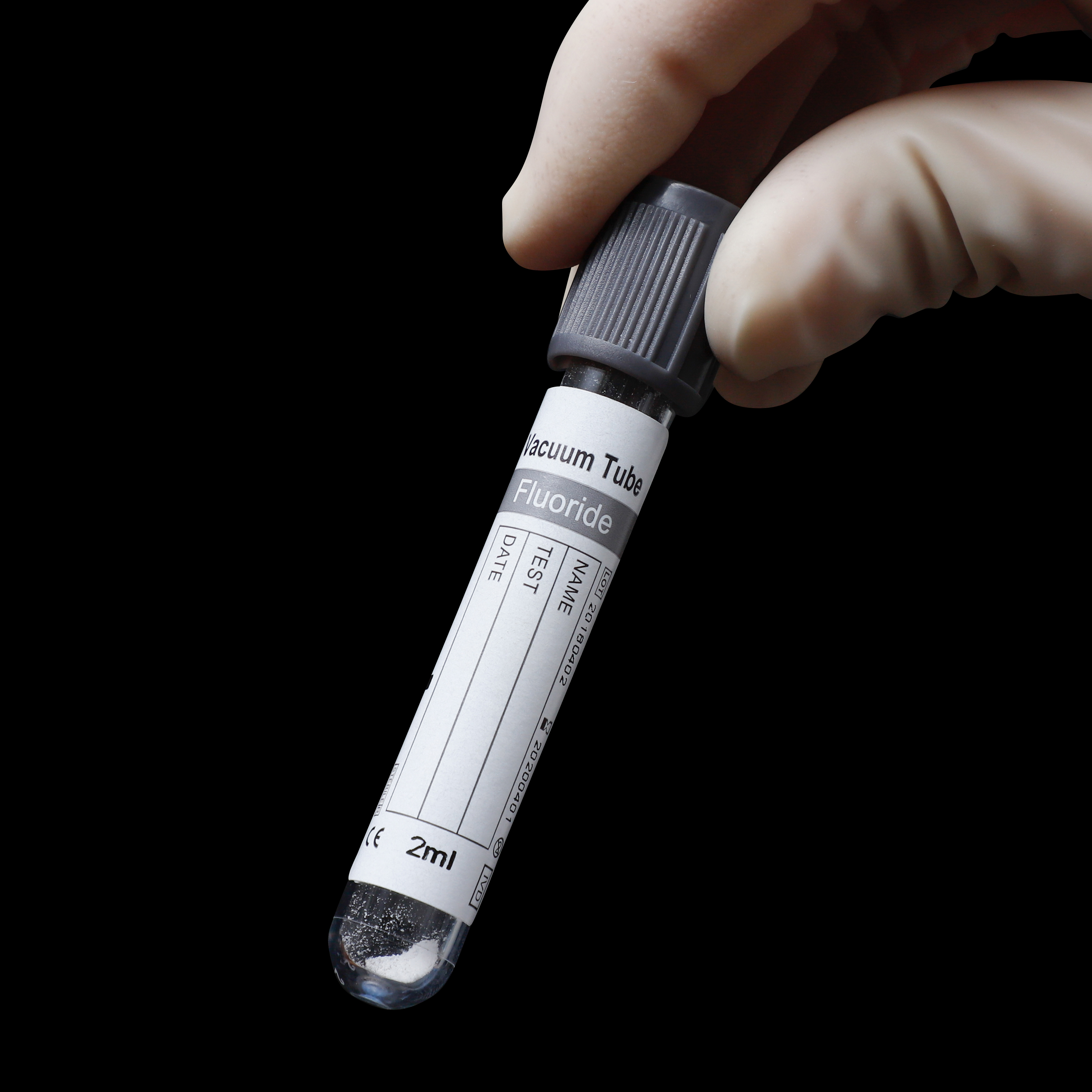 EDTA+Naf Vacuum Blood Collection Tube Grey Cap - Buy Blood Collection ...