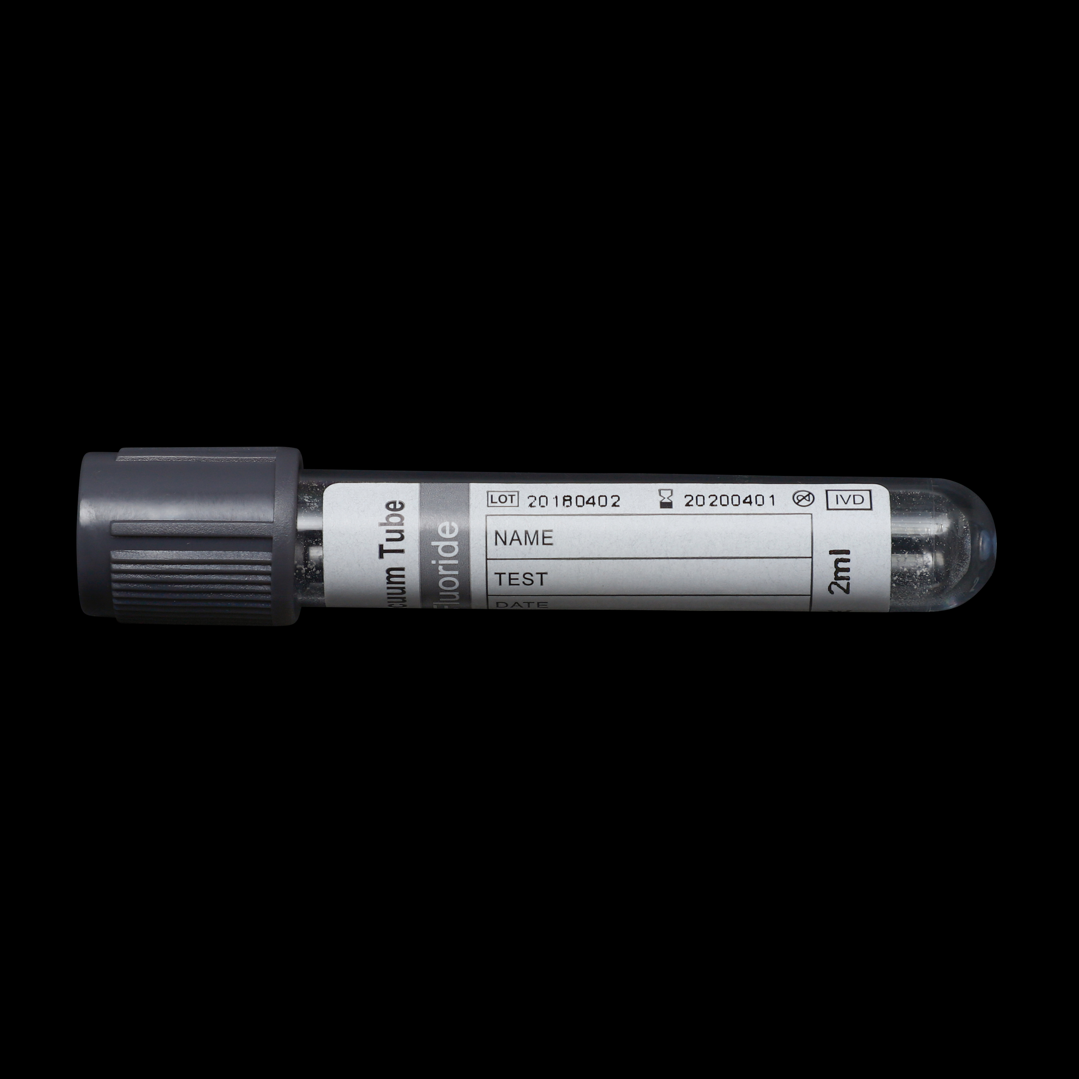 EDTA+Naf Vacuum Blood Collection Tube Grey Cap - Buy Blood Collection ...
